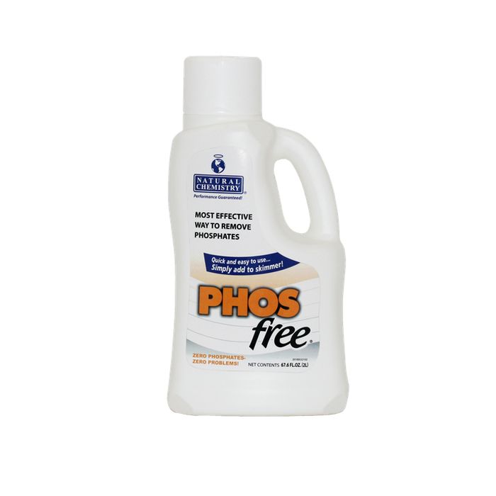 Eliminates Phosphates from Pools 2 Liter (ltr)/67.6 Ounce (oz) Natural ...