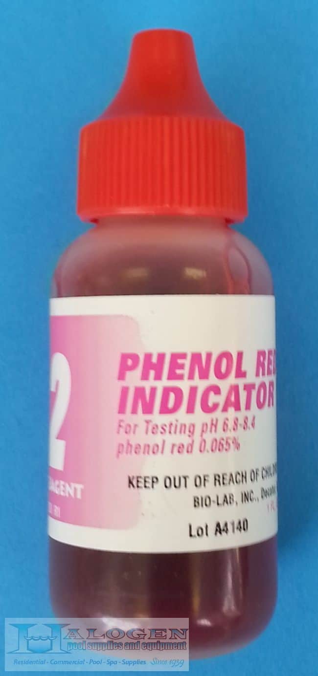 #2 Guardex Phenol Red Indicator Reagent | Halogen Supply Company