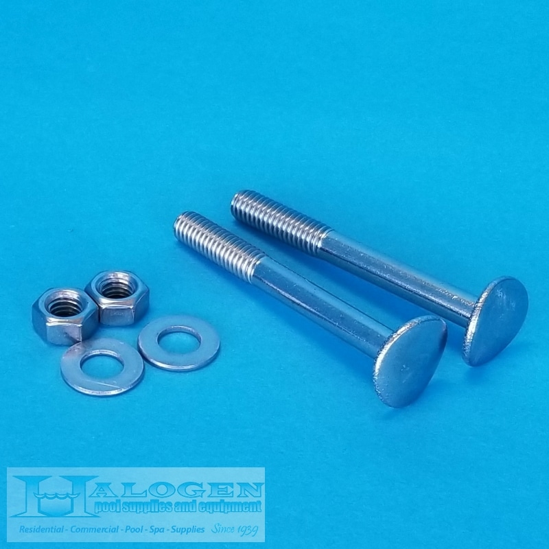 Pair of Ladder Step Bolts/Nuts/Washer - Halogen Supply Company