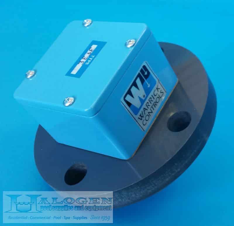 Electrode Fitting Flanged for Three Electrodes | Halogen Supply Company