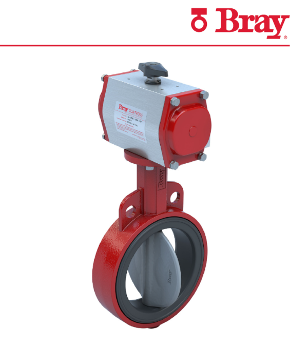 BRAY ROTARY ACTUATED BUTTERFLY MODULATING POOL VALVES | Halogen Supply ...