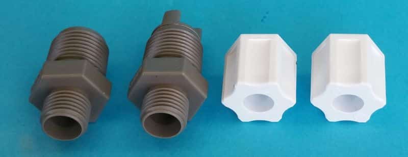 Check Valve and Inlet Fitting Adapter Assembly - Halogen Supply Company