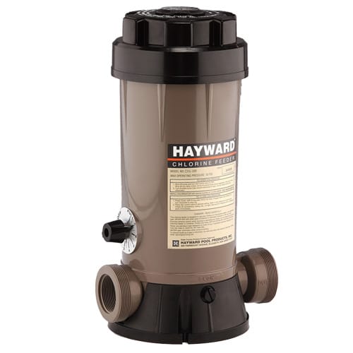 In-Line 9 Pound (lb) Capacity Hayward Small Residential Chlorinator ...