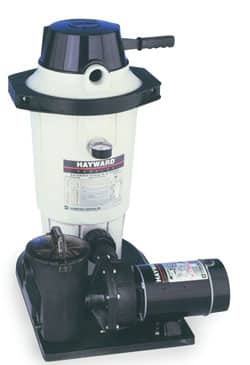 EC40 Hayward Perflex Above Ground Pool Filter (D.E.) with 1 Horsepower ...