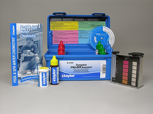 Taylor Technologies Complete FAS-DPD Bromine Test Kit - Halogen Supply ...