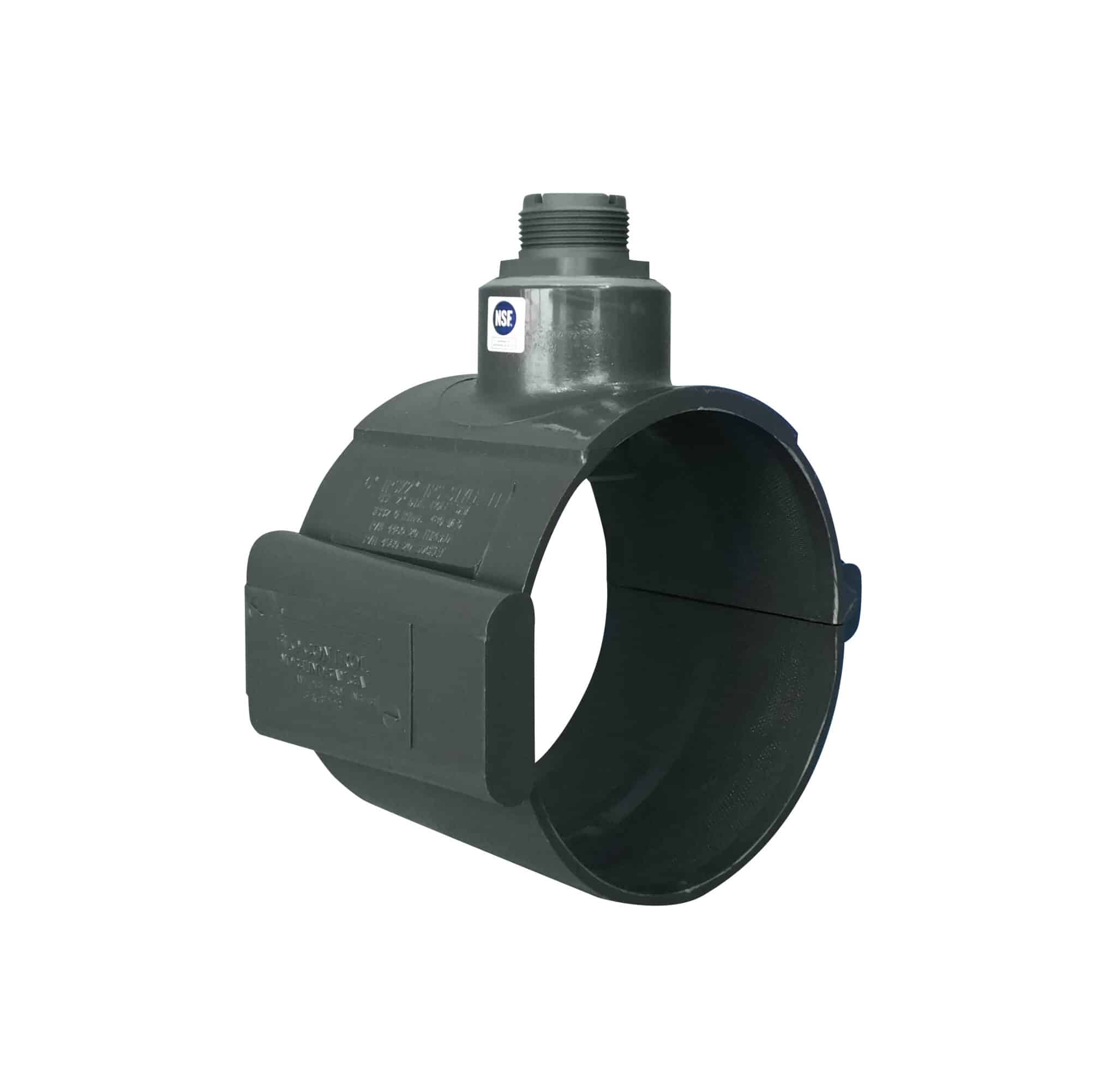 Signet Schedule 80 PVC Clamp-on Saddle Installation Fitting | Halogen ...