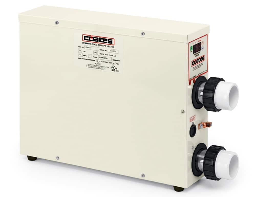 12411ST, 11 Kilowatt (kW), 240 Volt (V) Coates Electric Spa Heater with ...