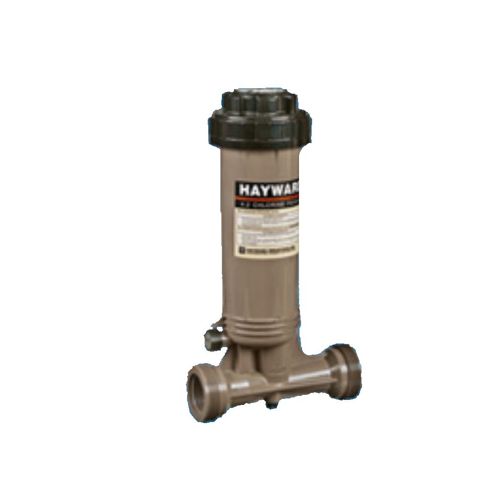 In-Line 4.2 Pound (lb) Capacity Hayward Small Residential Chlorinator ...